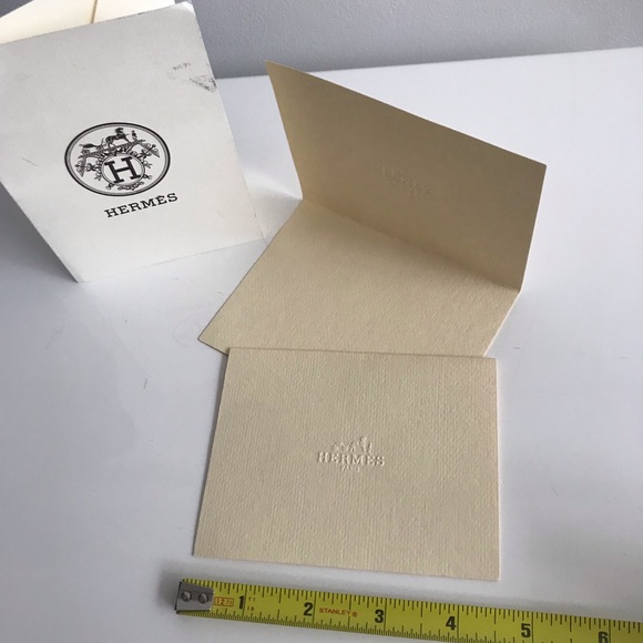 Hermes | Accessories | Hermes Gift Receipt And Note Cards | Poshmark